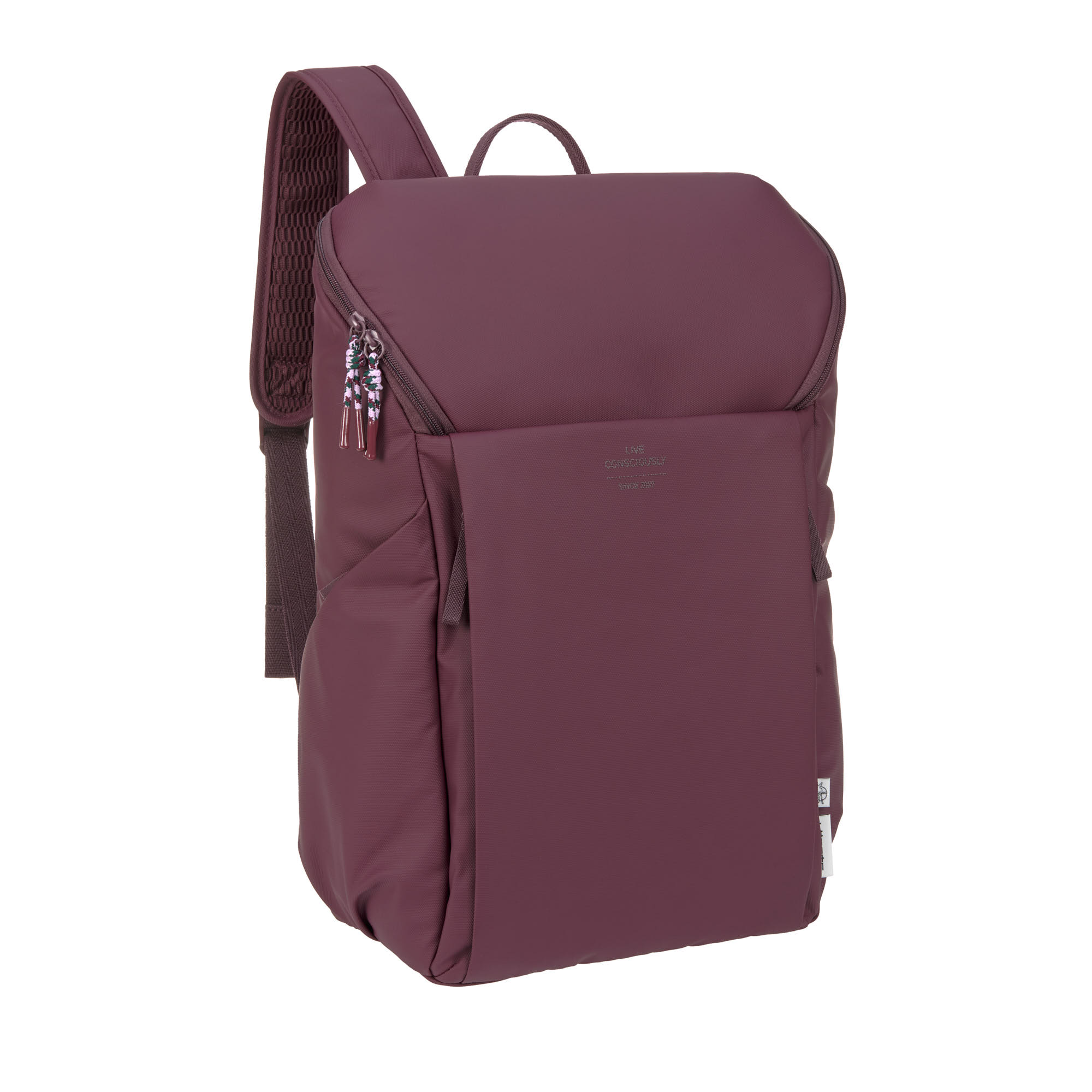 Wickelrucksack - Slender Up Backpack, Tiefrot | Lässig