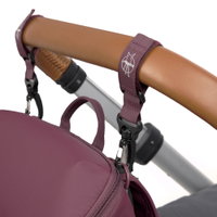 Wickelrucksack - Slender Up Backpack, Tiefrot | Lässig