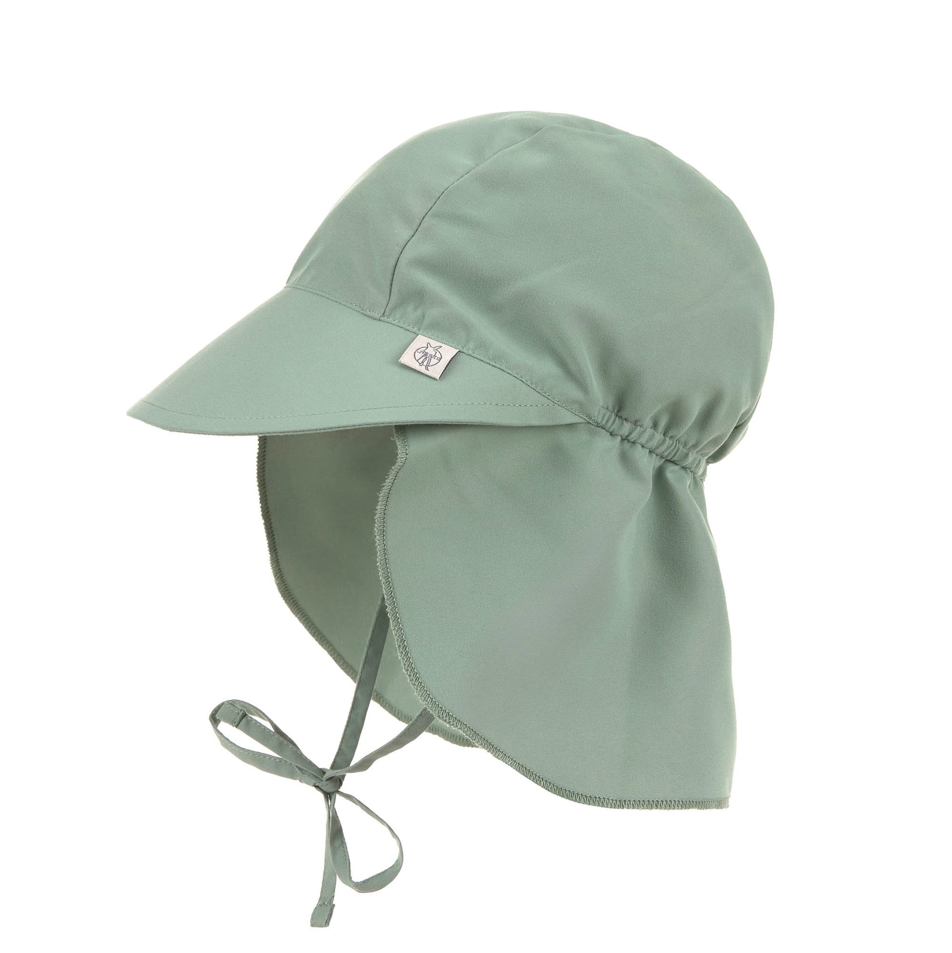 Sun Protection Flap Hat, green